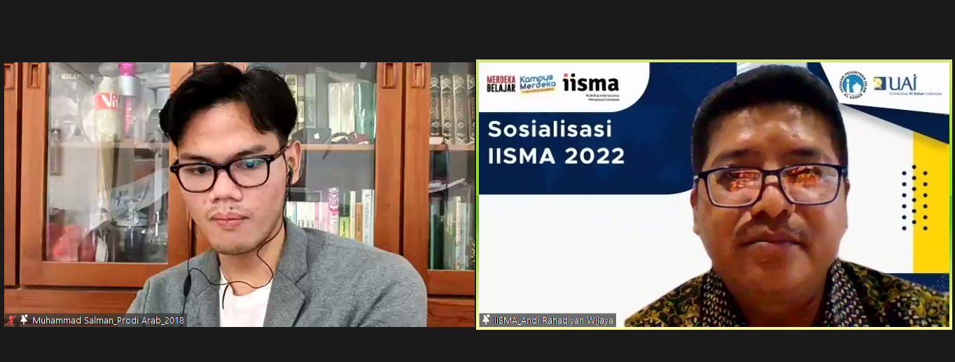 Promulgating IISMA 2022 : UAI Held Webinar on IISMA 2022 Socialization ...