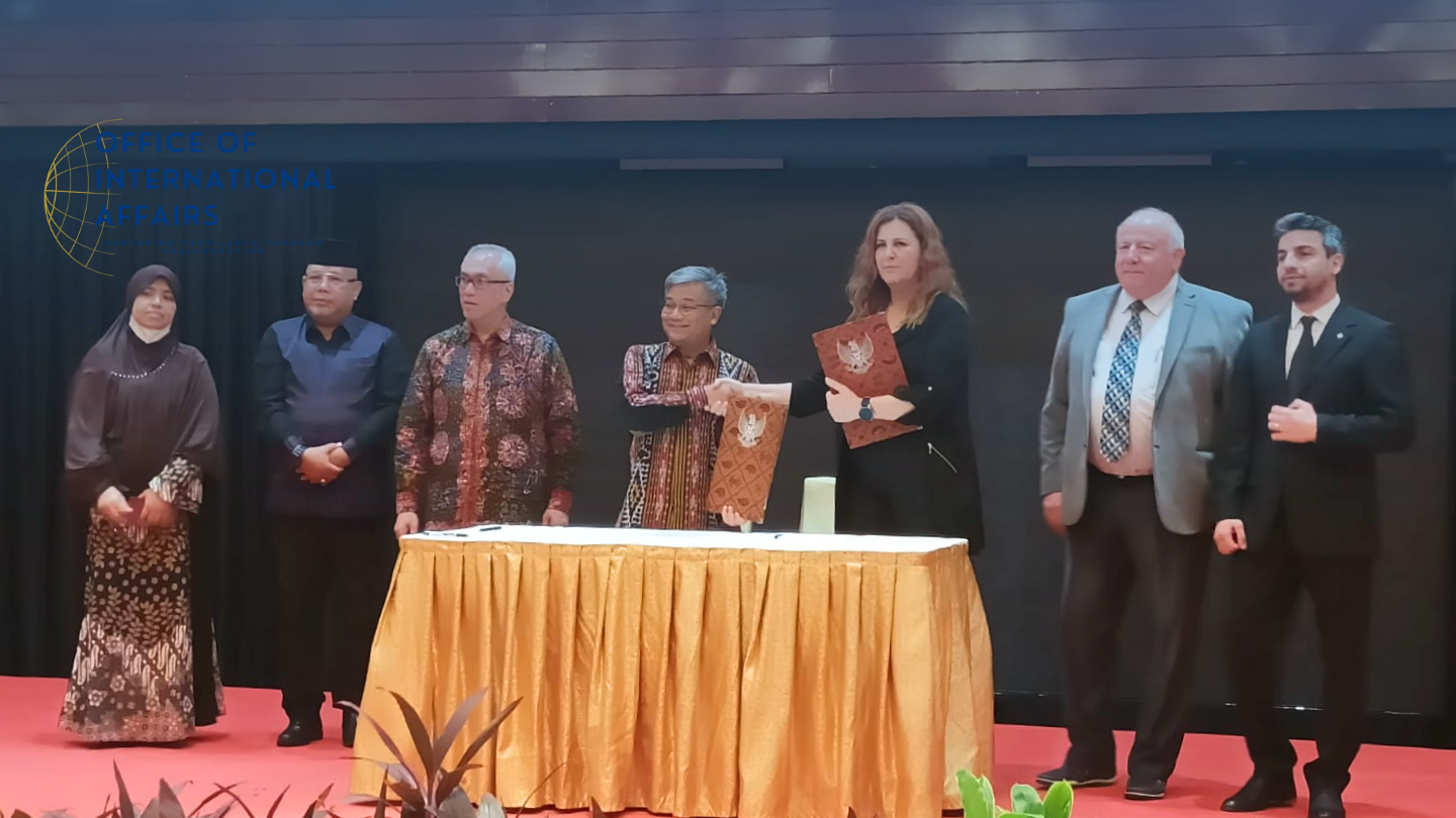 MoU Signing between UAI and BAU for Free Trade Zones Data Analytics Research Centre on Asia ...